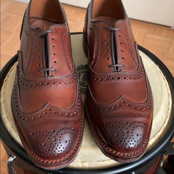 Allen Edmonds | Shoes | Allen Edmonds Mcallister Dark Chili 7e Vthread ...